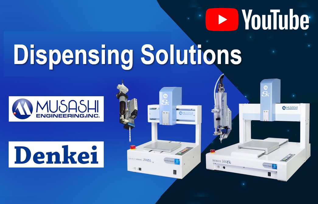 เครื่องเคลือบและหุ่นยนต์ตั้งโต๊ะที่ให้ความแม่นยำสูงจาก MUSASHI ...