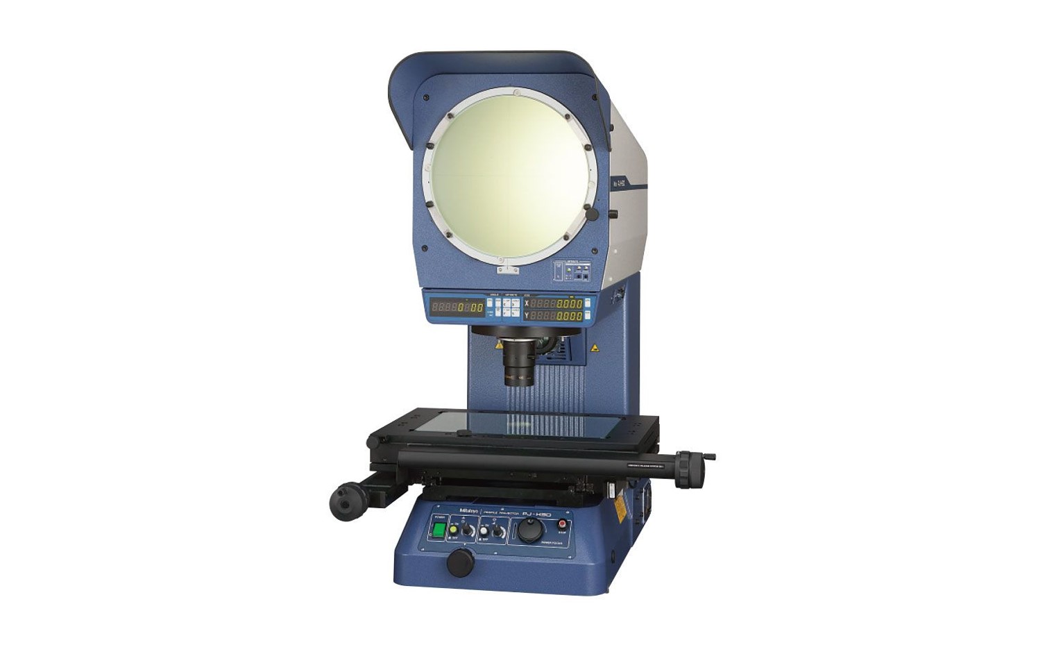 PROFILE PROJECTOR ซึ่งตรวจวัดชิ้นงานได้โดยไม่สัมผัส และหลากหลาย